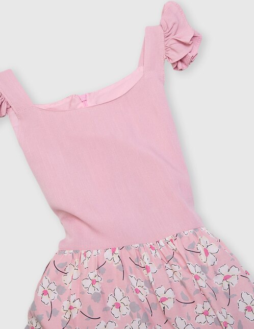 Vestido Chersi manga volantes para niña 3